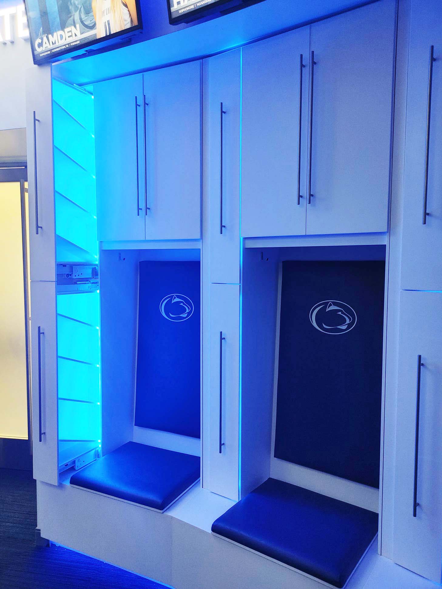 Penn State Nittany Lions Women’s Basketball Lockers | SHIELD Lockers